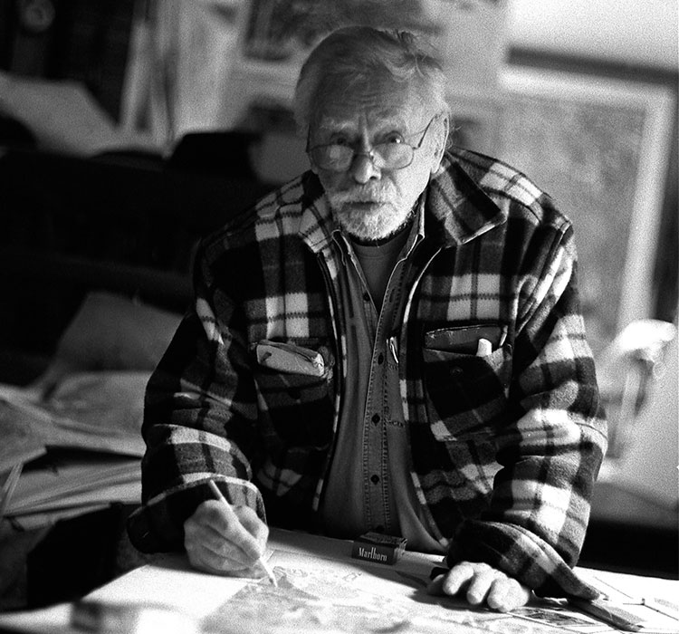 Sam Szafran (1934-2019) | Ville de Malakoff